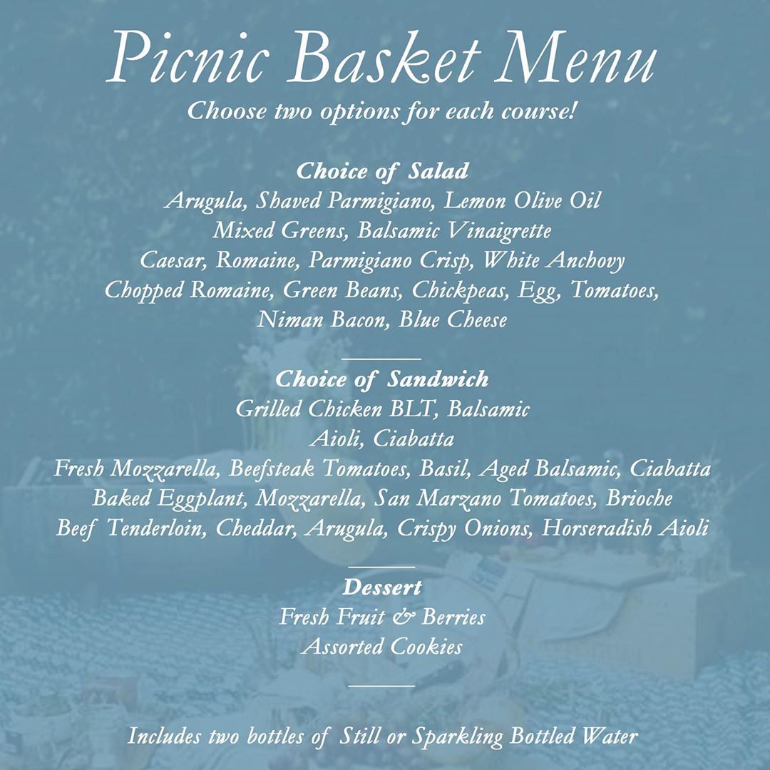 Davio's Chestnut Hill Offers Gourmet Picnics - Boston Restaurant News ...