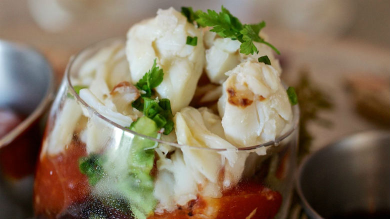 Blue Crab Cocktail - - Recipe from BostonChefs.com - recipes from ...