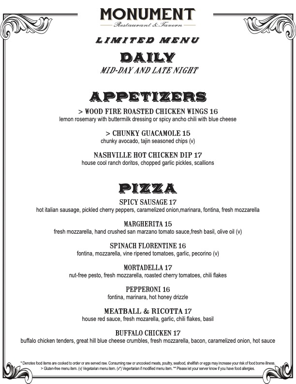 Monument Restaurant & Tavern restaurant in Charlestown, MA on ...