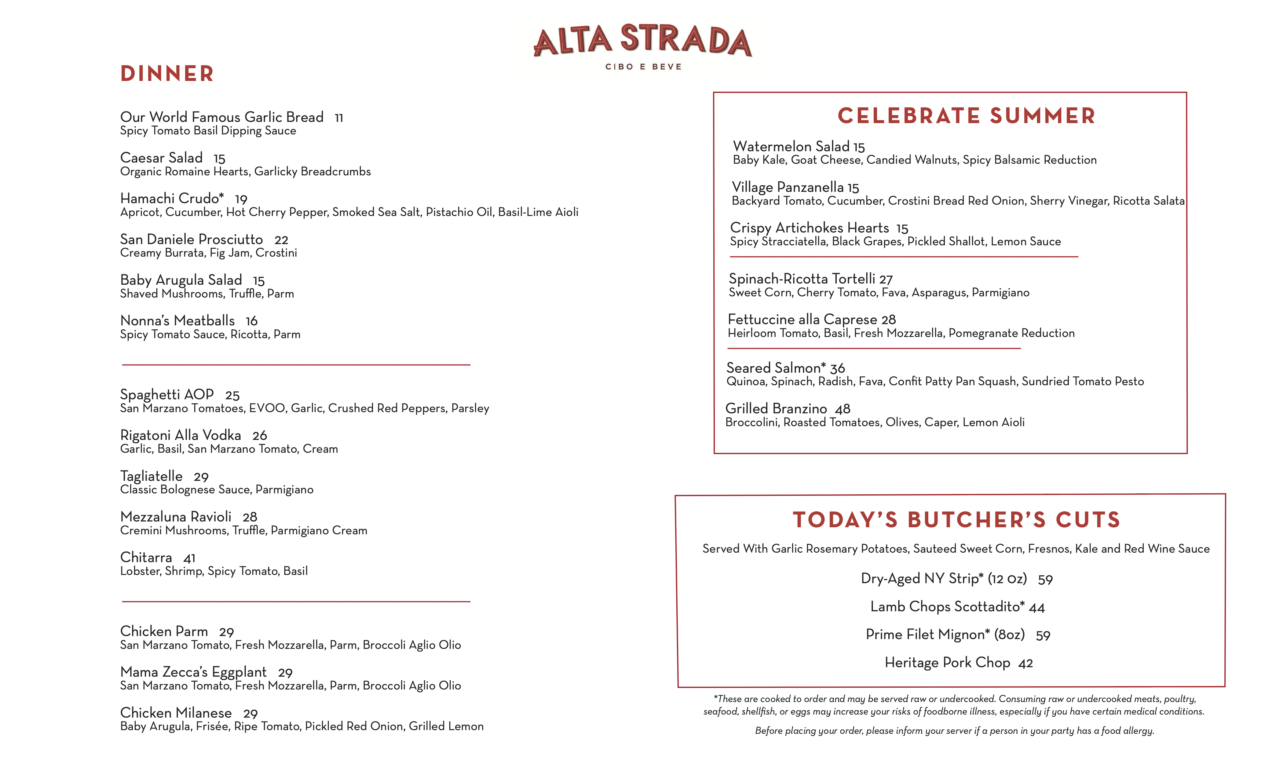 Alta Strada restaurant in Wellesley, MA on BostonChefs.com: guide to ...