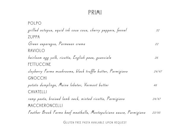 Sorellina restaurant in Boston, MA on BostonChefs.com: guide to Boston ...