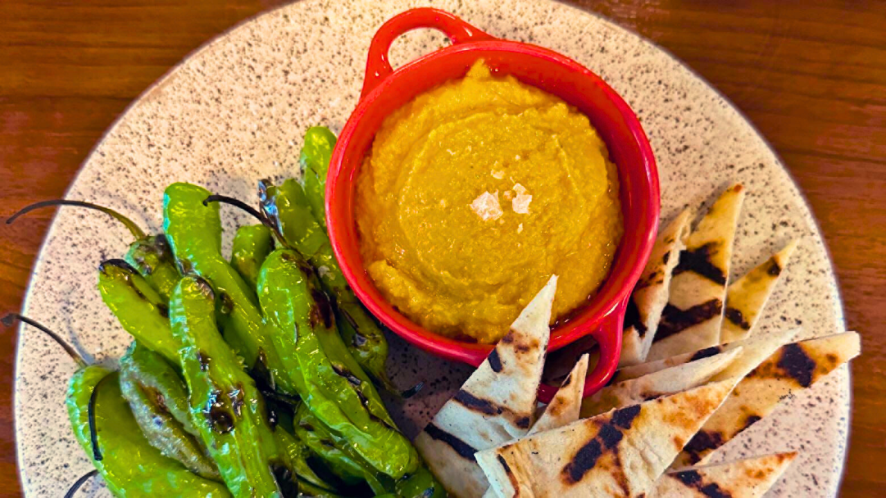 Sarah Wade's Carrot Hummus - - Recipe from BostonChefs.com - recipes ...