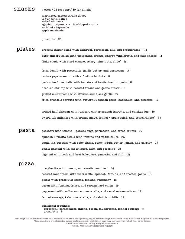 Gufo restaurant in Cambridge, MA on BostonChefs.com: guide to Boston ...