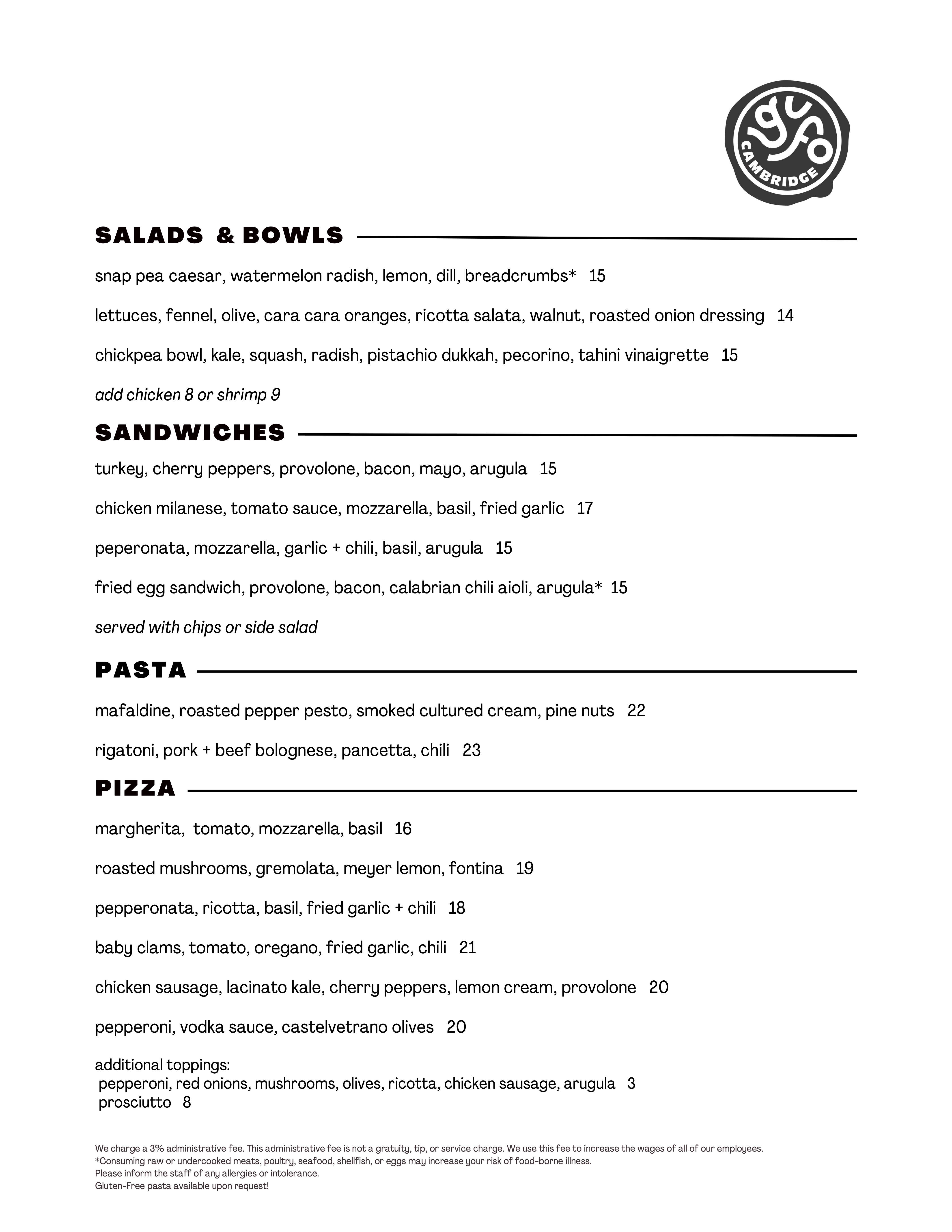 Gufo restaurant in Cambridge, MA on BostonChefs.com: guide to Boston ...