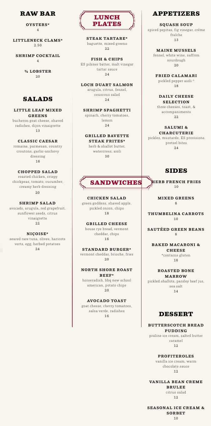 Eastern Standard Kitchen & Drinks restaurant in Boston, MA on ...