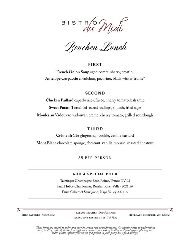 Bistro du Midi restaurant in Boston, MA on BostonChefs.com: guide to ...