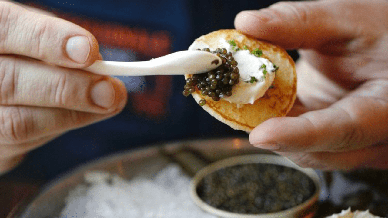Happy Hour Caviar Menu - Boston Restaurant News and Events